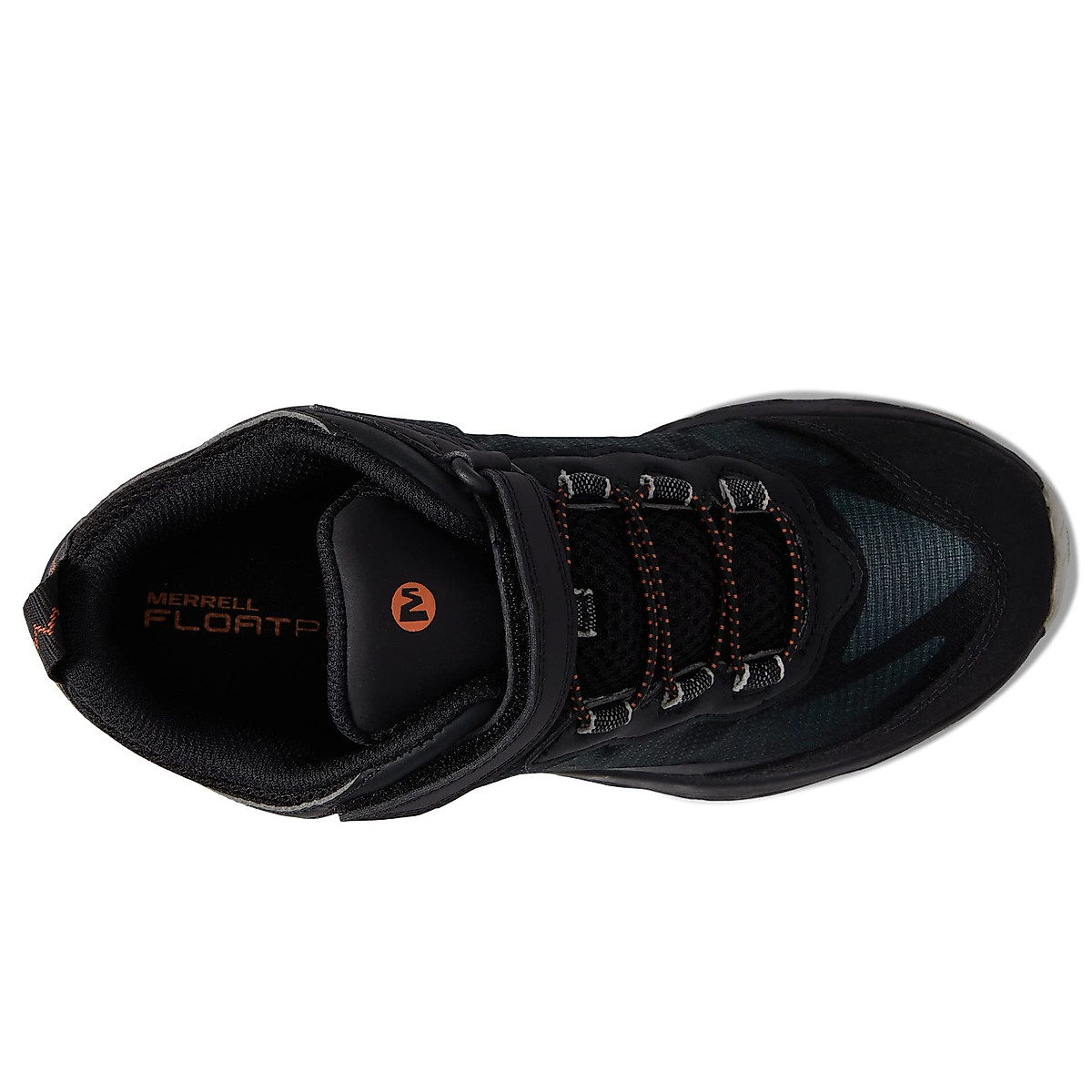 Merrell Moab Speed MID A/C WTRPF Hiking Boot, Black, 12 US Unisex Big Kid