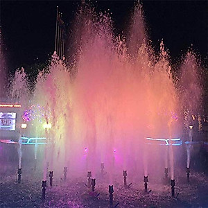 LRJSKWZC Hose Fittings 1 Pc Brass Ice Tower Cedar Fountain Nozzles 3/4" 1" 1.5" 2" Air-Blended Bubbling Fountain Garden Landscape Ornamental Nozzle (Color : 3I4 inch)