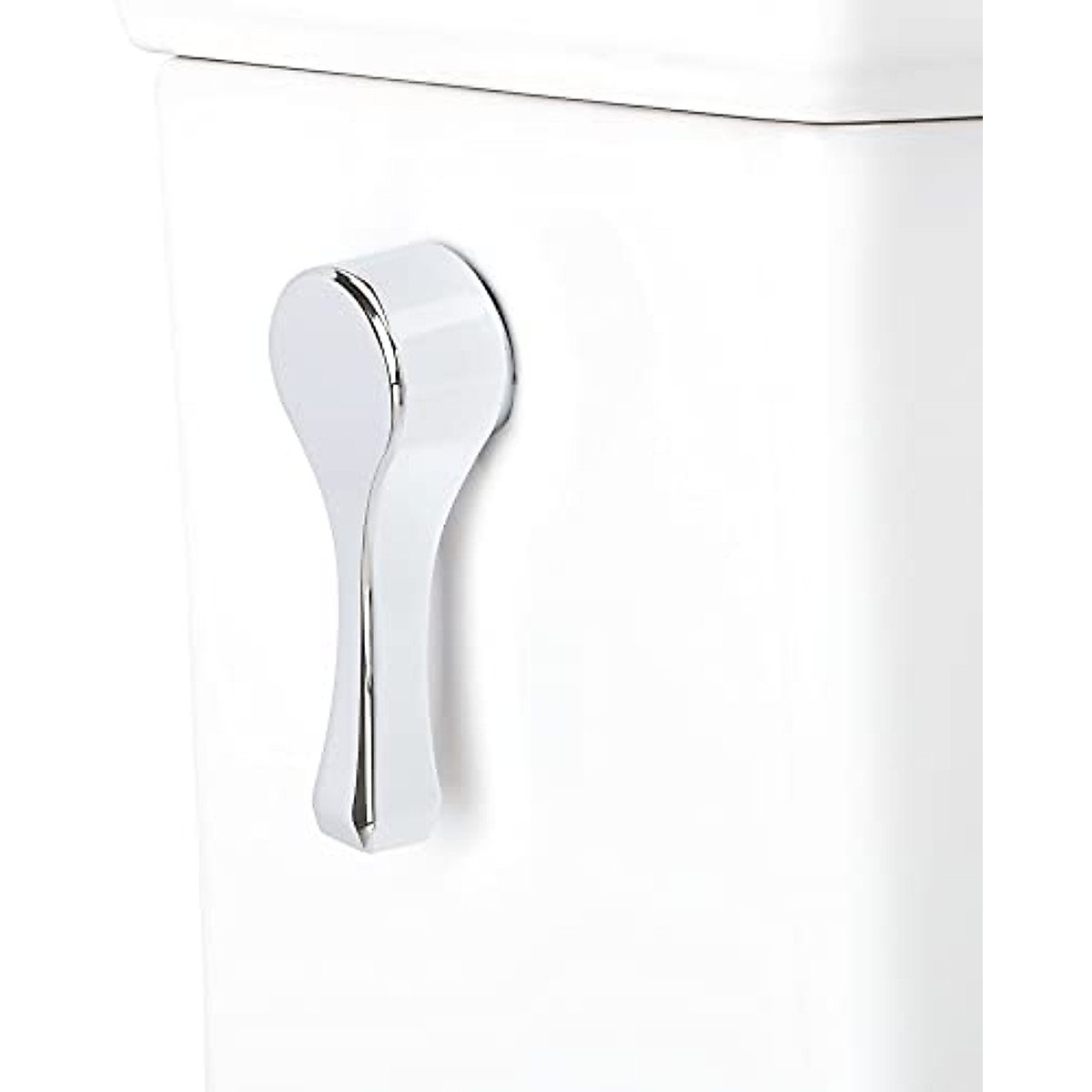 Signature Hardware 467007-B Carraway 1.28 GPF One Piece Elongated Chair Height Toilet with Left Hand Lever - Bidet Seat Included