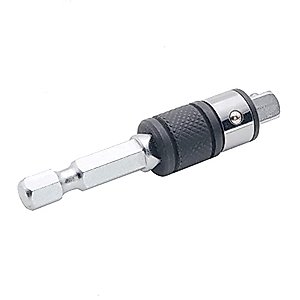 711L Hex Bit and Socket 2 in 1 Extension I Swap Sockets in For Screwdriver Bits With A Flick of Fingers (One Handed)