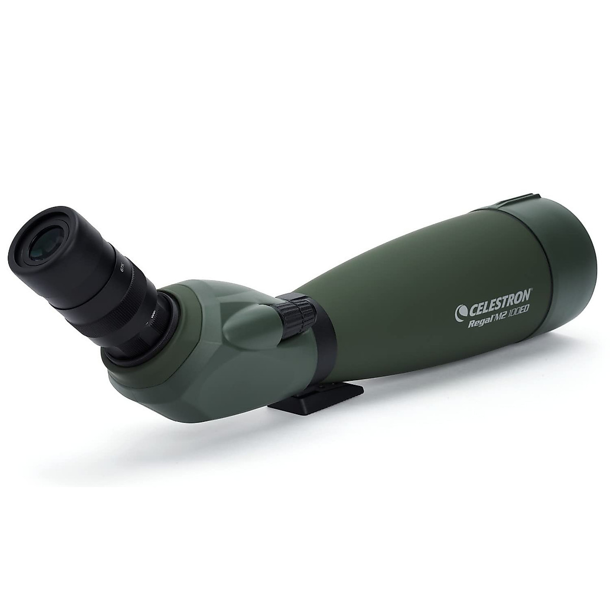 Celestron Regal M2 100ED Spotting Scope – ED Glass for Hunting, Birding and Outdoor Actvities – Phase and Dielectric Coated BaK-4 Prism – Fully Multi-Coated Optics – Dual Focus – 22-67x Zoom Eyepiece
