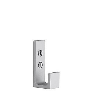 Smedbo B1047 Single Hook, Satin Aluminum