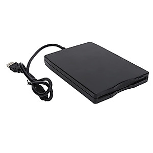 Hilitand USB 3.5 inch External Floppy Disk Drive,Portable Full Speed/12 Mbps,720KB/1.44MB FDD Universal Disk Drive for PC Laptops Desktop,for for OS X