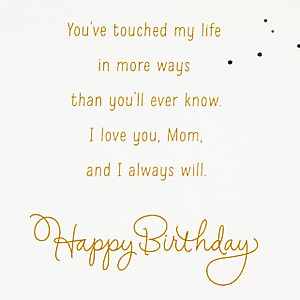 Hallmark Birthday Card for Mom (Remarkable Woman)