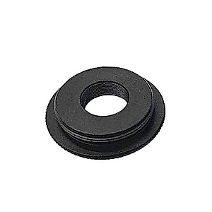 JKPOWER Black Metal M12 to C/CS Mount Board Lens Converter Adapter Ring for AHD Sony CCD TVI CVI Box Camera Support Accessories M12 to CS Mount Lens Converter Ring Black