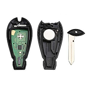 BESTHA Car Key Fob Replacement Keyless Entry Remote Fobik GQ4-53T for 2013-2018 Dodge Ram 1500 2500 3500