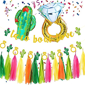 Final Fiesta Bachelorette Party Decorations Taco Bout Love Decorations Taco Bout Love Banner Fiesta Bridal Shower Mexican Fiesta Taco Bout Love Decorations