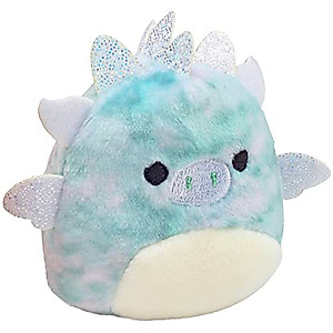 Squishmallows Squishville Mini 2" Plush 5pc Value Playset - Amazon Exclusive - Hockey Ice Skate Set w/ 2 Pets & 3 Soft Accessories & Vehicle - Official Kellytoy - Gift for Kids