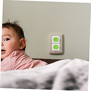 Kisangel Power Outlet 24pcs Socket Protection Cover Power Supply Safety Cover Plastic Child Plug Protector Covers