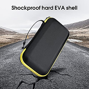 ProCase Carrying Case for Logitech G Cloud Gaming Handheld, Hard Travel Case for G Cloud Console, Portable Storage Pouch Fits Gaming Accessories -Black