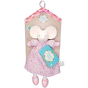 Tikiri Meiya The Mouse Flat Toy with Rubber Head (Pink)