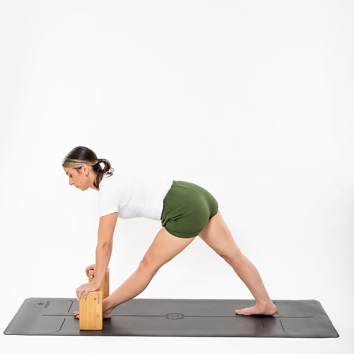 Yoga Block Solid, Pune Yogikuti Solid Wooden Yoga Block, Yoga accessories, Block for Yoga