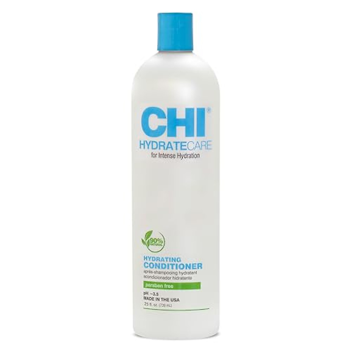 CHI HydrateCare Hydrating Conditioner, Balances Hair Moisture and Protects Against Damage and Hair Breakage, Sulfate, Paraben, & Cruelty-Free, 25 Oz