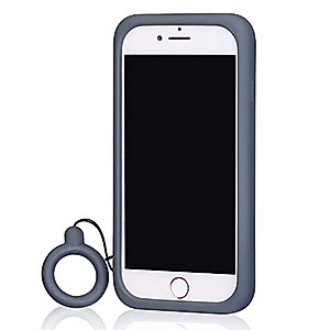 Jowhep Case for iPhone 6 Plus/6S Plus/7 Plus/8 Plus Silicone Carton Design Cute Cover Fashion Funny Kawaii Skin Protective Accessories Shell Shockproof Scratch Resistant Cases Girls Quicksand