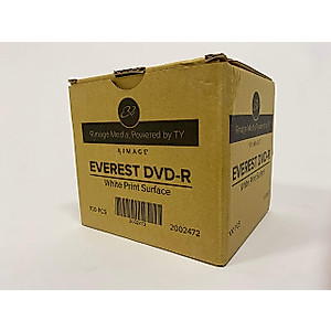 Rimage Classic Everest DVD-R 16x 4.7GB White Hub Printable 500 Count