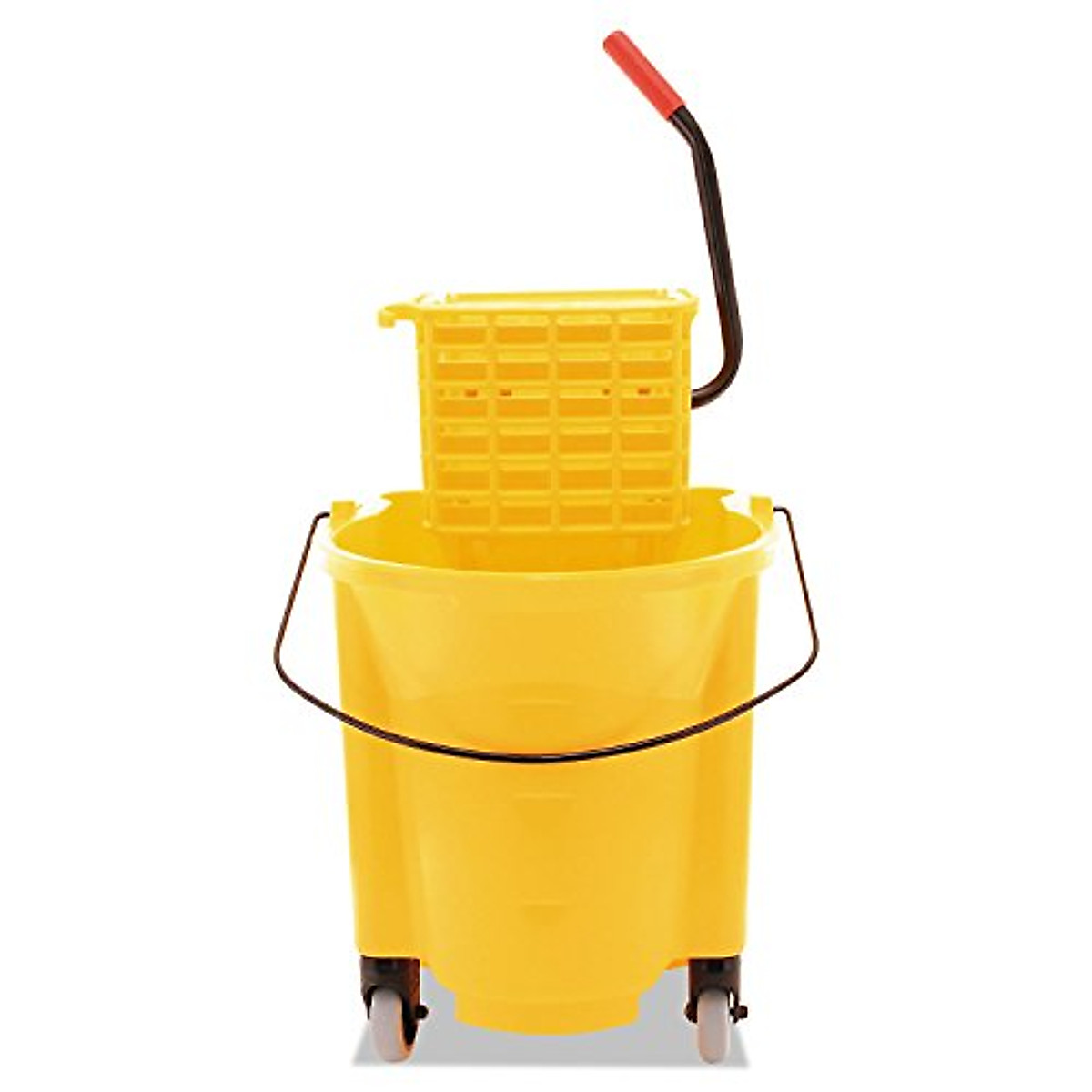 Rubbermaid Commercial 758088Yw Wavebrake 35 Quart Bucket/Wringer Combinations Yellow