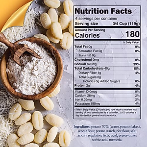 3 Pack, Gnocchi Potato, Product of Italy, Pasta Dumplings, Pasta di Patate, Cooks in 2-3 minutes, 3 x 1 lb, L'Oro Del Sud