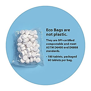 Weldental Chewtab Advanced Whitening Toothpaste Tablets with Nano-Hydroxyapatite Peppermint Refill