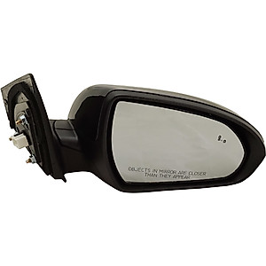 Kool Vue Driver & Passenger Side Power Heated Mirrors for Hyundai Elantra 2017-2018 With Signal Light, Blind Spot Monitor & Memory Paintable US Built Models