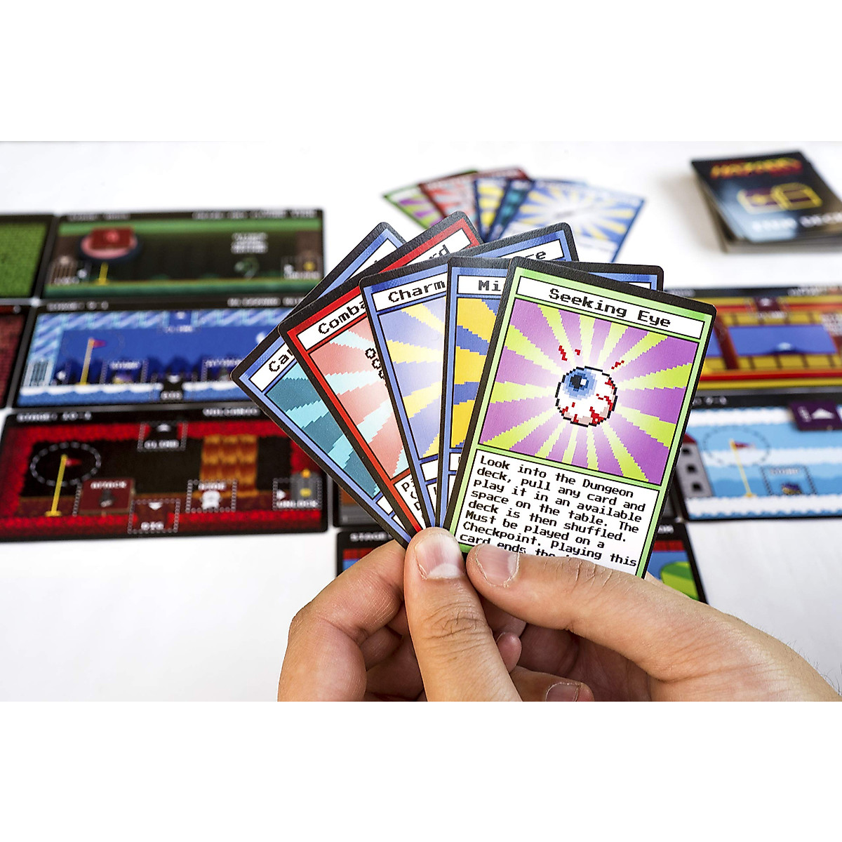 Super Hazard Quest - The Board-Game Played Like a Retro Pixel Video Game!