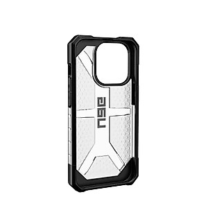 URBAN ARMOR GEAR UAG Designed for iPhone 14 Pro Case Translucent Clear Ice 6.1" Plasma Lightweight Slim Shockproof Transparent Protective Cover Compatible with Wireless Charging