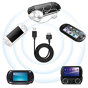 Lusgawer PS Vita Charger Cable USB Data & Charger Cord, 3.3 ft Replacement PSV 1000 Cable