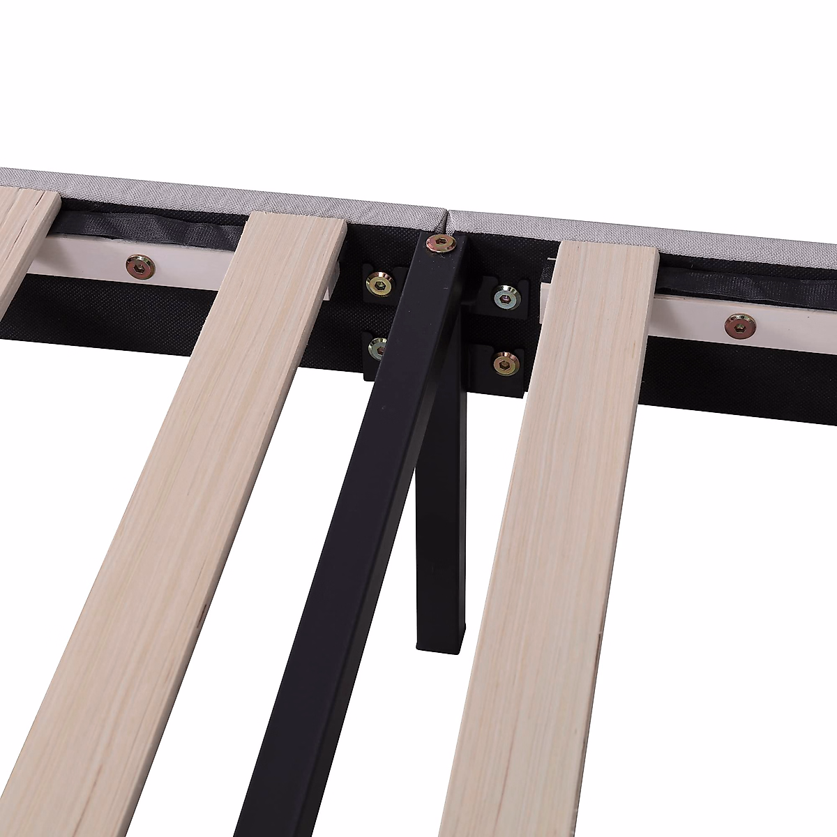 CITYLIGHT Upholstered Queen Size Platform Bed with Storage Headboard and USB Port, Wood Queen LED Bed Frame with 2 Drawers for Kids Teens Girls Boys (Queen,Beige)