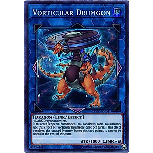 Yu-Gi-Oh! - Vorticular Drumgon - CYHO-EN041 - Super Rare - Unlimited Edition - Cybernetic Horizon