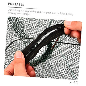 BIUDECO 6 Pcs Fishing Shrimp Trap Crawfish Trap Crab Trap for Blue Crabs Minnow Trap Folding Fish Net Fishing Cast Net Crab Net Traps for Blue Crabs Fishing Net Shrimp Net Lobster Trap