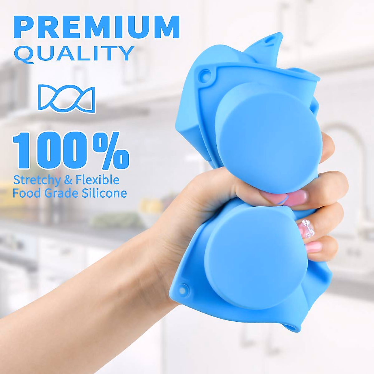 Silicone Cookie Molds Round Cylinder Chocolate Cover Mold (2, Multi)