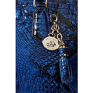 BRAHMIN Ombre Melbourne Medium Asher Totes Blue Viper One Size