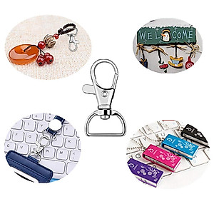 40PCS Swivel Snap Hooks, Premium Lanyard Snap Hook for Lanyard and Sewing Projects (3/4” Inside Width)