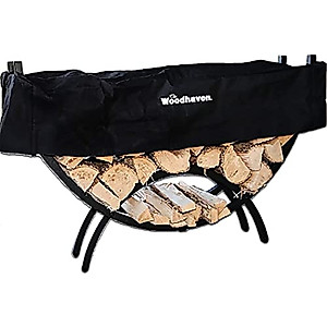 Woodhaven 5 Foot Crescent Firewood Rack