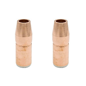 Nozzle For N-M1218C 1/2" ID 1/8" Recess AccuLock MDX Fits Miller MDX-250 Mig Gun (2-PK)