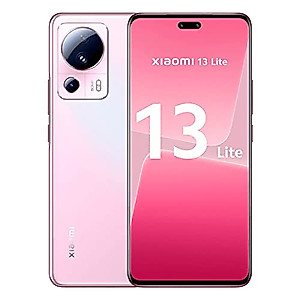 Xiaomi 13 Lite 5G + 4G LTE (128GB + 8GB) Global Unlocked 6.55" 50MP (Tmobile Mint USA Market and Global) + (Fast Car 51W Charger) (Lite Pink)