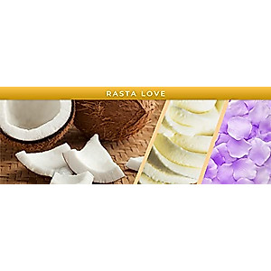 Smoke Odor Exterminator 13oz Jar Candles Rasta Love, (2)