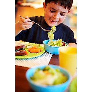 Green Eats Divided Tray, Orange