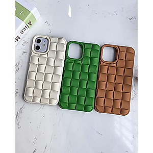 Ginkgonut Compatible with iPhone 12 Case or iPhone 12 Pro Case for Women/Girls, Cute 3D Laid Desgin Soft Silicone Shockproof Raised Bumper Corners Case for iPhone 12 / iPhone 12 Pro （Black）