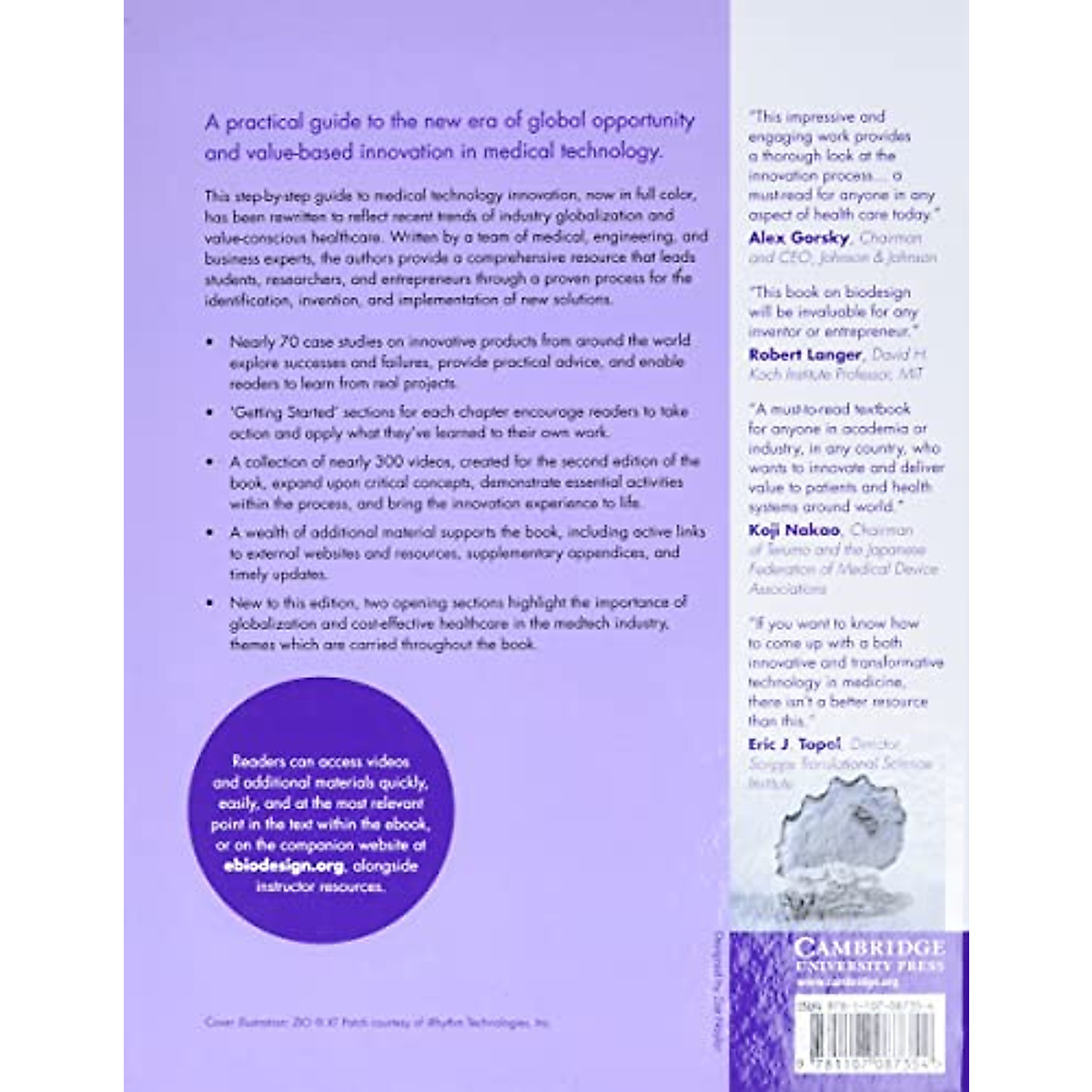 Biodesign: The Process of Innovating Medical Technologies