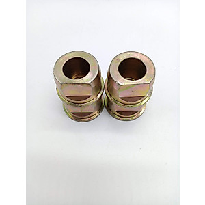 4pcs 532009040 532124959, 124959 5920H, 9040HR, 9040N Metal Wheel Flange Bearings Replacement for Husqvarna/Poulan/Roper/Craftsman/Weed Eater