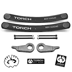 TORCH 3" Front 2" Rear Leveling Lift Kit for 1995-2001 Ford Explorer Add-A-Leaf