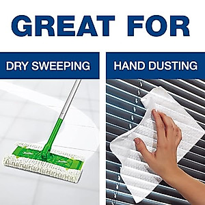 Swiffer Professional Duster Dry Cloth Sweeping Pad Refills for Swiffer Sweeper (Case of 6 Boxes, 32 Refills per Box)