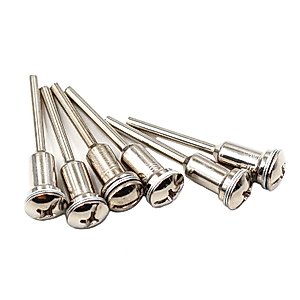 Preamer 6pcs 1/8" Shank Arbor Cut-off Wheel HSS Mandrel Holder Compatible with Most Rotary Tool Accessory Bit