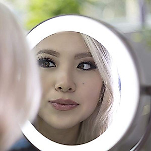 2Pack LED Makeup Mirror Bulb Replacement Mirror 20W RP34B Light Bulb fits BE151T BE71CT BE47X BE47BR for Cosmetic Vanity Makeup Mirror with Single Double Sided Lighted Magnification (6000K)