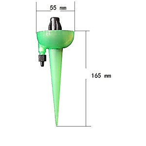 Sanyuan Plant Automatic Watering Device 6 Packs Garden Drip Irrigation Drip Plant Watering Pile Watering Tip Outdoor Indoor Potted Plant can be Adjusted to Slowly Release Drip Watering Device