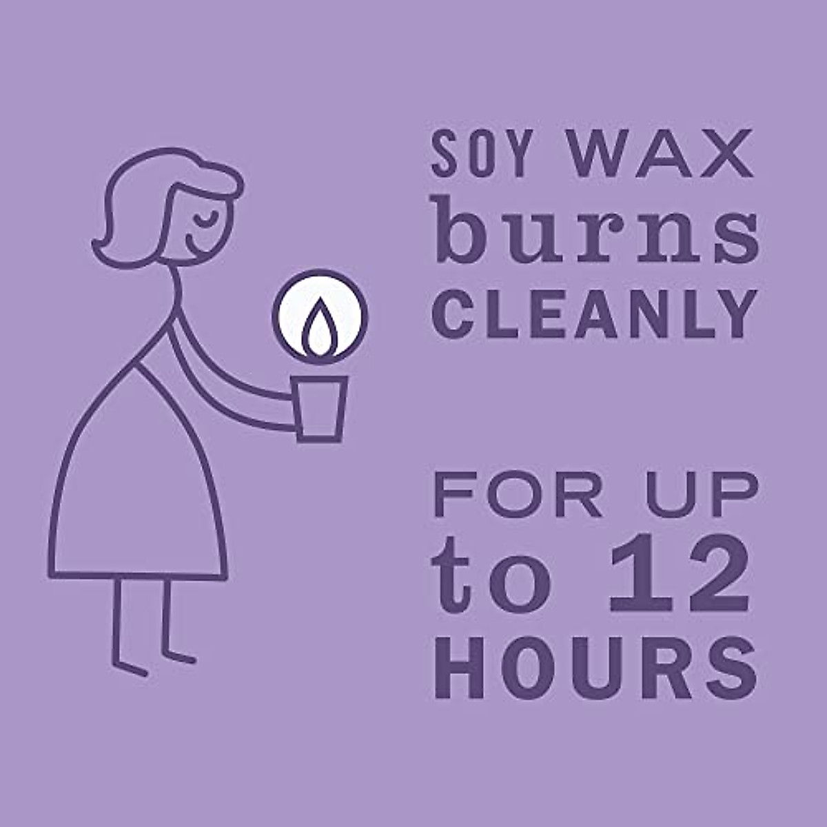 Mrs. Meyer's Scented Soy Tin Candle, 12 Hour Burn Time, Made with Soy Wax and Essential Oils, Lilac, 2.9 oz