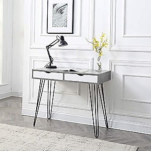 AC Pacific Laurel Desk, Black