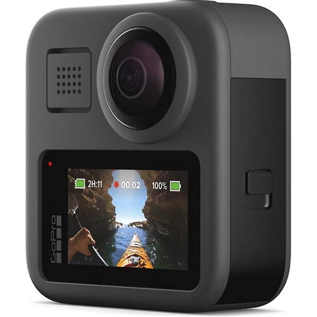 GoPro MAX 360 Action Camera Deluxe Bundle Includes: SanDisk Extreme 128GB microSDXC Memory Card + Underwater LED Light + Carrying Case, and More