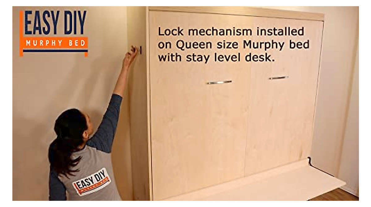 Secure Your Murphy Bed with Easy DIY Lock Mechanism