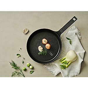 CHEF TOPF Practi Nonstick Frying Pan 12 Inch, Titanium Coating Ultra Non-stick Skillet, PFOA & PFOS Free